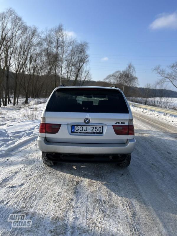 Pelēks BMW X5 2002 Kauņa, ar dzinēja tilpumu 3.00 L un nobraukumu 380 tūkst. km par 3000 €, foto 6 vietnē AUTOMOTO.COM.LV