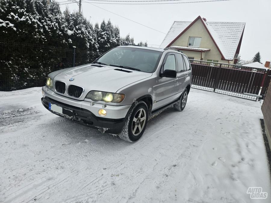 Grey BMW X5 2002 in Vilkaviskis, with an engine capacity of 3.00 L and mileage of 4 thousand km for 3333 €, photo 2 on AUTOMOTO.COM.LV