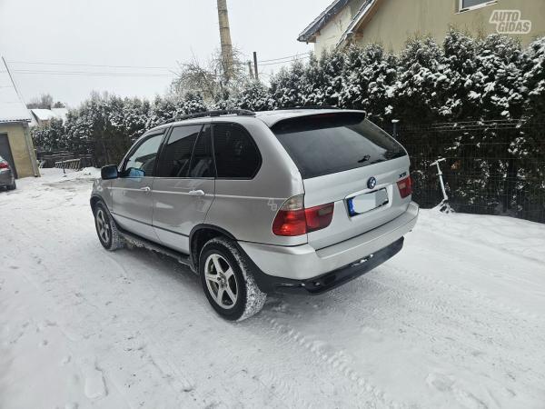 Grey BMW X5 2002 in Vilkaviskis, with an engine capacity of 3.00 L and mileage of 4 thousand km for 2999 €, photo 4 on AUTOMOTO.COM.LV