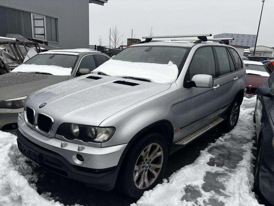 Pelēks BMW X5 2002 Utena, ar dzinēja tilpumu 3.00 L un nobraukumu 284 tūkst. km par 2450 €, foto 1 vietnē AUTOMOTO.COM.LV