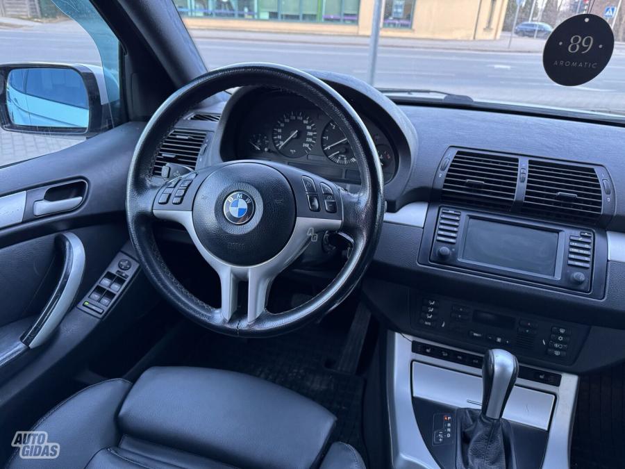 Pelēks BMW X5 2002 Viļņa, ar dzinēja tilpumu 2.90 L un nobraukumu 256 tūkst. km par 4490 €, foto 8 vietnē AUTOMOTO.COM.LV
