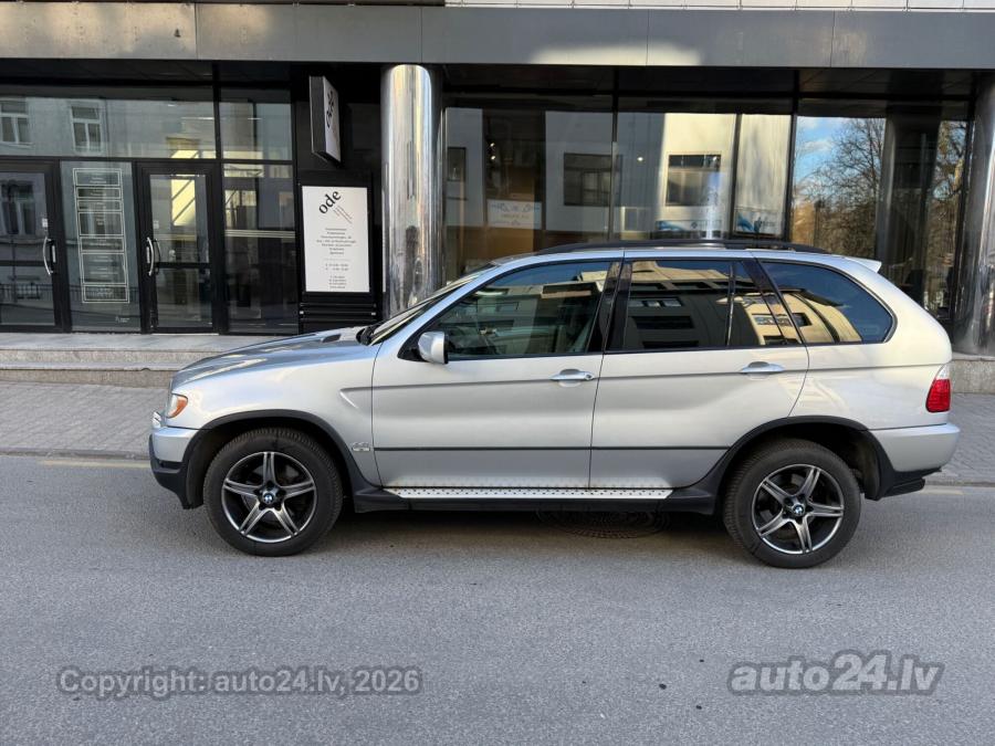Grey BMW X5 2002 in Tartu, with an engine capacity of 4.40 L and mileage of 253 thousand km for 5500 €, photo 1 on AUTOMOTO.COM.LV