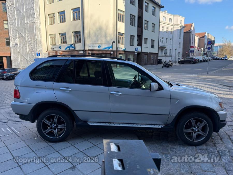 Grey BMW X5 2002 in Tartu, with an engine capacity of 4.40 L and mileage of 253 thousand km for 5500 €, photo 8 on AUTOMOTO.COM.LV