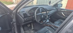 Grey BMW X5 2002 in Kaunas, with an engine capacity of 3.00 L and mileage of 363 thousand km for 2850 €, photo 9 on AUTOMOTO.COM.LV
