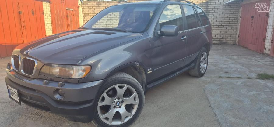 Grey BMW X5 2002 in Kaunas, with an engine capacity of 3.00 L and mileage of 363 thousand km for 2850 €, photo 30 on AUTOMOTO.COM.LV