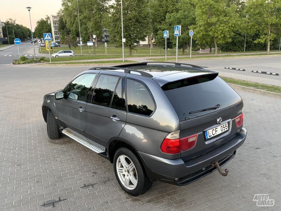 Серый БМВ Х5 2002 в Ионава, объемом двигателя 3.00 л и пробегом 465 тыс. км за 2500 €, фото 8 на AUTOMOTO.COM.LV