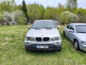 Grey BMW X5 2002 in Rezekne, with an engine capacity of 3.00 L and mileage of 430 thousand km for 2950 €, photo  on AUTOMOTO.COM.LV