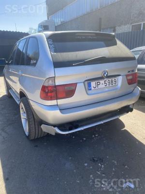 Grey BMW X5 2002 in Riga, with an engine capacity of 3.00 L and mileage of 400 thousand km for 4200 €, photo 7 on AUTOMOTO.COM.LV