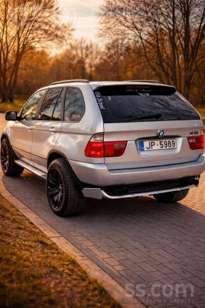 Grey BMW X5 2002 in Riga, with an engine capacity of 3.00 L and mileage of 400 thousand km for 4200 €, photo 9 on AUTOMOTO.COM.LV