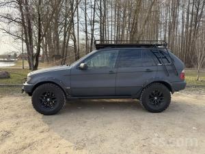 Grey BMW X5 2002 in Riga, with an engine capacity of 3.00 L and mileage of 368 thousand km for 3850 €, photo 7 on AUTOMOTO.COM.LV