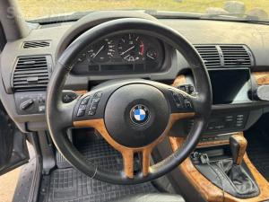 Grey BMW X5 2002 in Riga, with an engine capacity of 3.00 L and mileage of 368 thousand km for 3850 €, photo 13 on AUTOMOTO.COM.LV