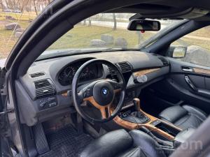 Grey BMW X5 2002 in Riga, with an engine capacity of 3.00 L and mileage of 368 thousand km for 3850 €, photo 15 on AUTOMOTO.COM.LV