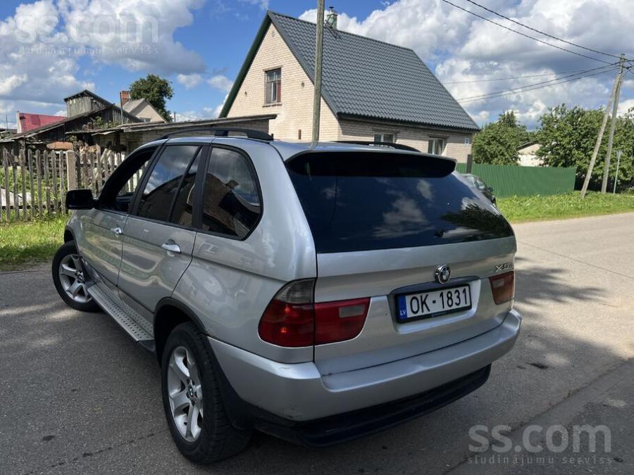 Серый БМВ Х5 2002 в Даугавпилс, объемом двигателя 3.00 л и пробегом 350 тыс. км за 3350 €, фото 3 на AUTOMOTO.COM.LV