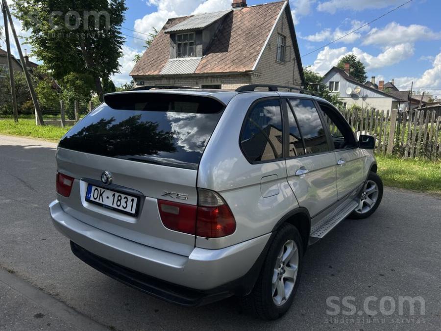Серый БМВ Х5 2002 в Даугавпилс, объемом двигателя 3.00 л и пробегом 350 тыс. км за 3350 €, фото 5 на AUTOMOTO.COM.LV