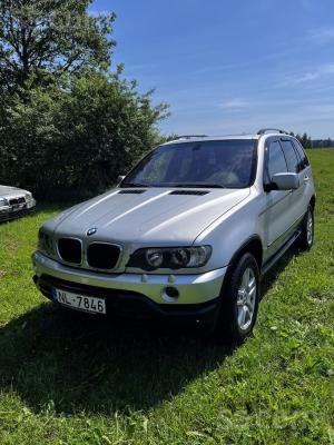 Pelēks BMW X5 2002 Liepāja, ar dzinēja tilpumu 3.00 L un nobraukumu 281 tūkst. km par 2000 €, foto  vietnē AUTOMOTO.COM.LV