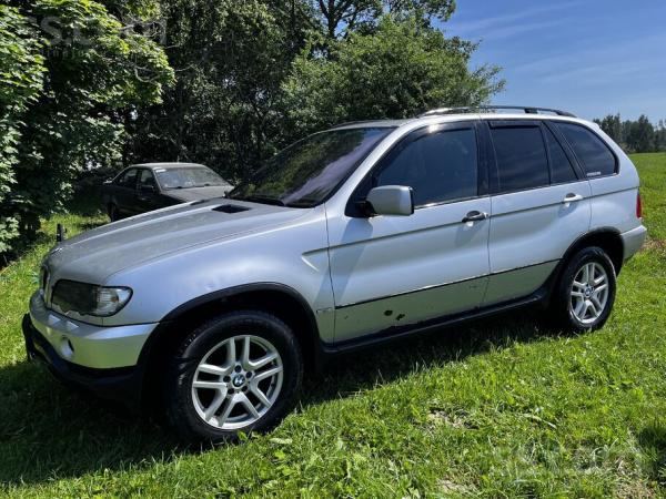 Pelēks BMW X5 2002 Liepāja, ar dzinēja tilpumu 3.00 L un nobraukumu 281 tūkst. km par 2000 €, foto 2 vietnē AUTOMOTO.COM.LV