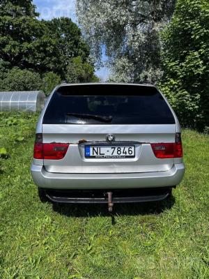 Pelēks BMW X5 2002 Liepāja, ar dzinēja tilpumu 3.00 L un nobraukumu 281 tūkst. km par 2000 €, foto 4 vietnē AUTOMOTO.COM.LV