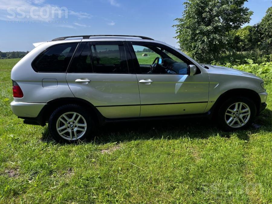 Pelēks BMW X5 2002 Liepāja, ar dzinēja tilpumu 3.00 L un nobraukumu 281 tūkst. km par 2000 €, foto 5 vietnē AUTOMOTO.COM.LV