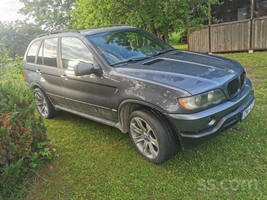 Pelēks BMW X5 2002 Alūksne, ar dzinēja tilpumu 3.00 L un nobraukumu 385 tūkst. km par 3500 €, foto 3 vietnē AUTOMOTO.COM.LV