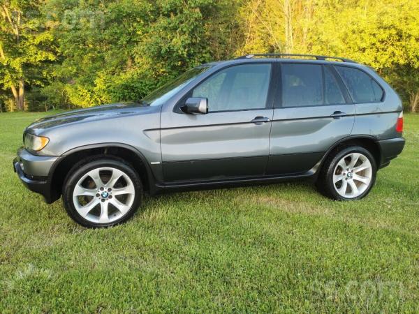 Pelēks BMW X5 2002 Alūksne, ar dzinēja tilpumu 3.00 L un nobraukumu 385 tūkst. km par 3500 €, foto 5 vietnē AUTOMOTO.COM.LV