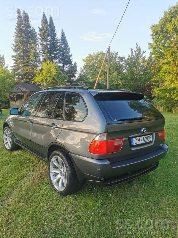 Pelēks BMW X5 2002 Alūksne, ar dzinēja tilpumu 3.00 L un nobraukumu 385 tūkst. km par 3500 €, foto 8 vietnē AUTOMOTO.COM.LV