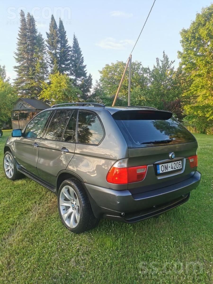 Pelēks BMW X5 2002 Alūksne, ar dzinēja tilpumu 3.00 L un nobraukumu 385 tūkst. km par 3500 €, foto 9 vietnē AUTOMOTO.COM.LV