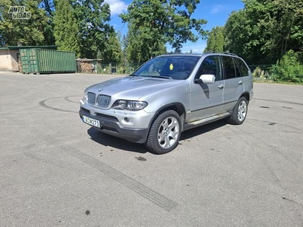 Pelēks BMW X5 2002 Kauņa, ar dzinēja tilpumu 3.00 L un nobraukumu 392 tūkst. km par 5000 €, foto 1 vietnē AUTOMOTO.COM.LV