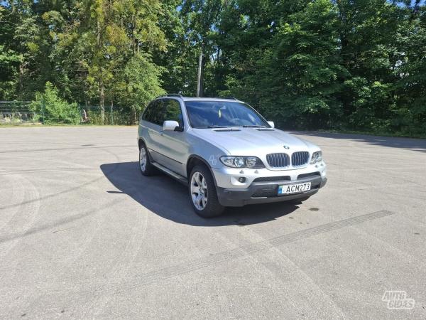 Pelēks BMW X5 2002 Kauņa, ar dzinēja tilpumu 3.00 L un nobraukumu 392 tūkst. km par 5000 €, foto 2 vietnē AUTOMOTO.COM.LV