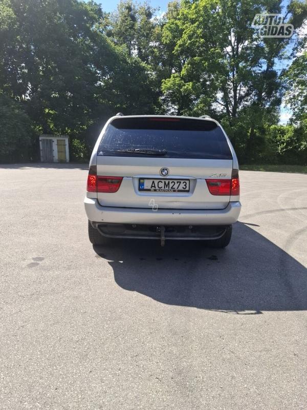 Pelēks BMW X5 2002 Kauņa, ar dzinēja tilpumu 3.00 L un nobraukumu 392 tūkst. km par 5000 €, foto 4 vietnē AUTOMOTO.COM.LV