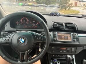 Серый БМВ Х5 2002 в Клайпеда, объемом двигателя 2.90 л и пробегом 361 тыс. км за 2900 €, фото 6 на AUTOMOTO.COM.LV
