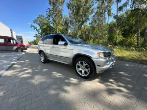 Grey BMW X5 2002 in Kaunas, with an engine capacity of 3.00 L and mileage of 0 thousand km for 2350 €, photo 9 on AUTOMOTO.COM.LV