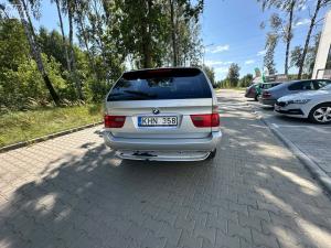 Grey BMW X5 2002 in Kaunas, with an engine capacity of 3.00 L and mileage of 0 thousand km for 2350 €, photo 10 on AUTOMOTO.COM.LV