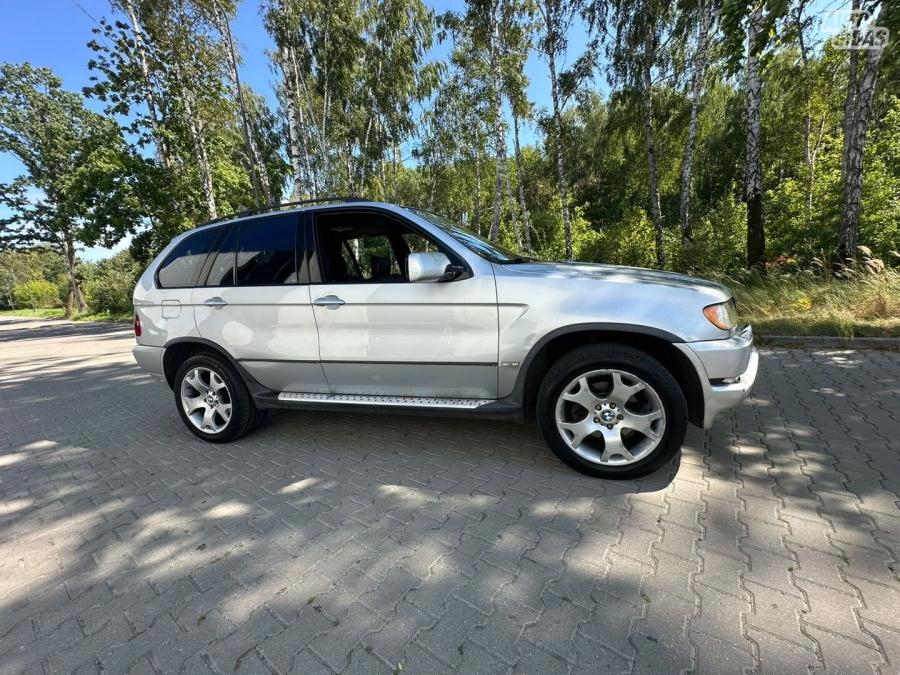 Grey BMW X5 2002 in Kaunas, with an engine capacity of 3.00 L and mileage of 0 thousand km for 2350 €, photo 12 on AUTOMOTO.COM.LV