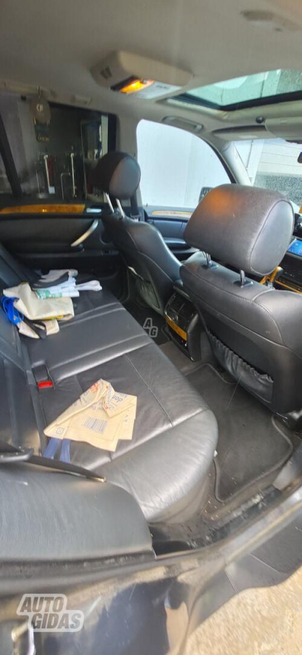 Pelēks BMW X5 2002 Viļņa, ar dzinēja tilpumu 3.00 L un nobraukumu 338 tūkst. km par 4600 €, foto 8 vietnē AUTOMOTO.COM.LV