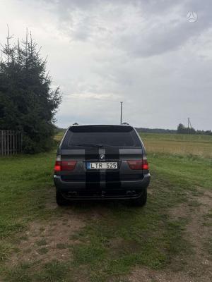 Grey BMW X5 2002 in Vilnius, with an engine capacity of 2.93 L and mileage of 301 thousand km for 1050 €, photo 6 on AUTOMOTO.COM.LV
