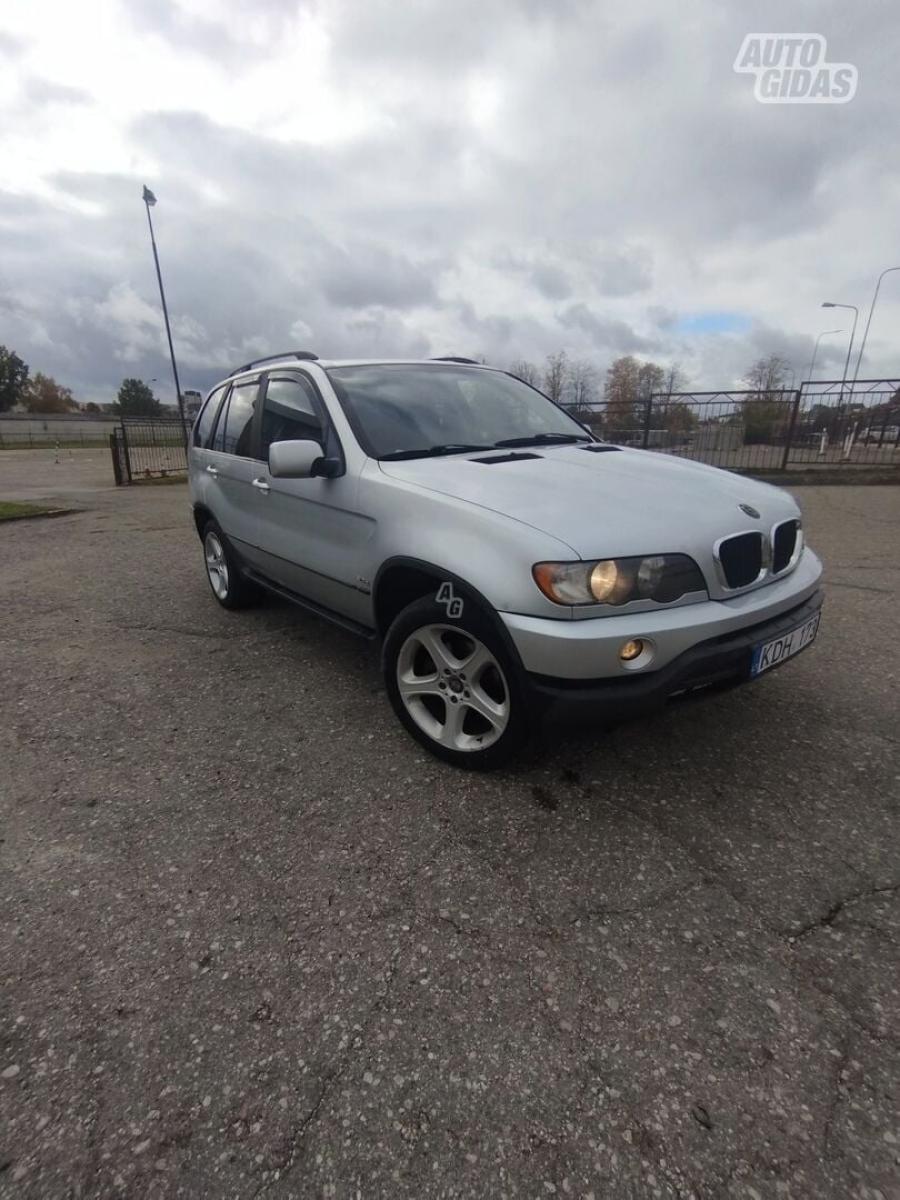 Grey BMW X5 2002 in Telschi, with an engine capacity of 2.90 L and mileage of 208 thousand km for 2400 €, photo 1 on AUTOMOTO.COM.LV