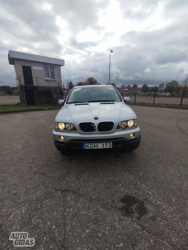 Grey BMW X5 2002 in Telschi, with an engine capacity of 2.90 L and mileage of 208 thousand km for 2400 €, photo 4 on AUTOMOTO.COM.LV