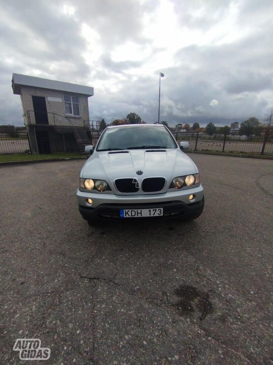 Grey BMW X5 2002 in Telschi, with an engine capacity of 2.90 L and mileage of 208 thousand km for 2400 €, photo 4 on AUTOMOTO.COM.LV