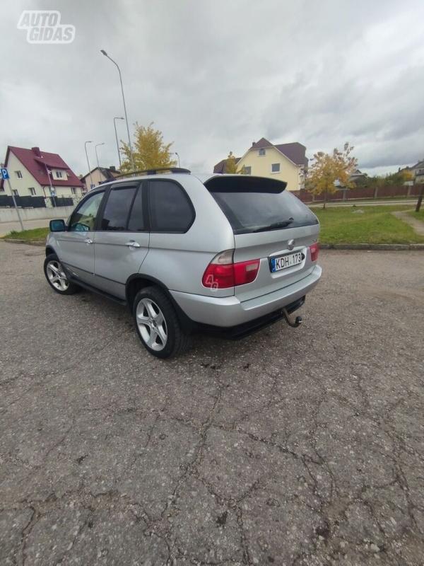 Grey BMW X5 2002 in Telschi, with an engine capacity of 2.90 L and mileage of 208 thousand km for 2400 €, photo 5 on AUTOMOTO.COM.LV