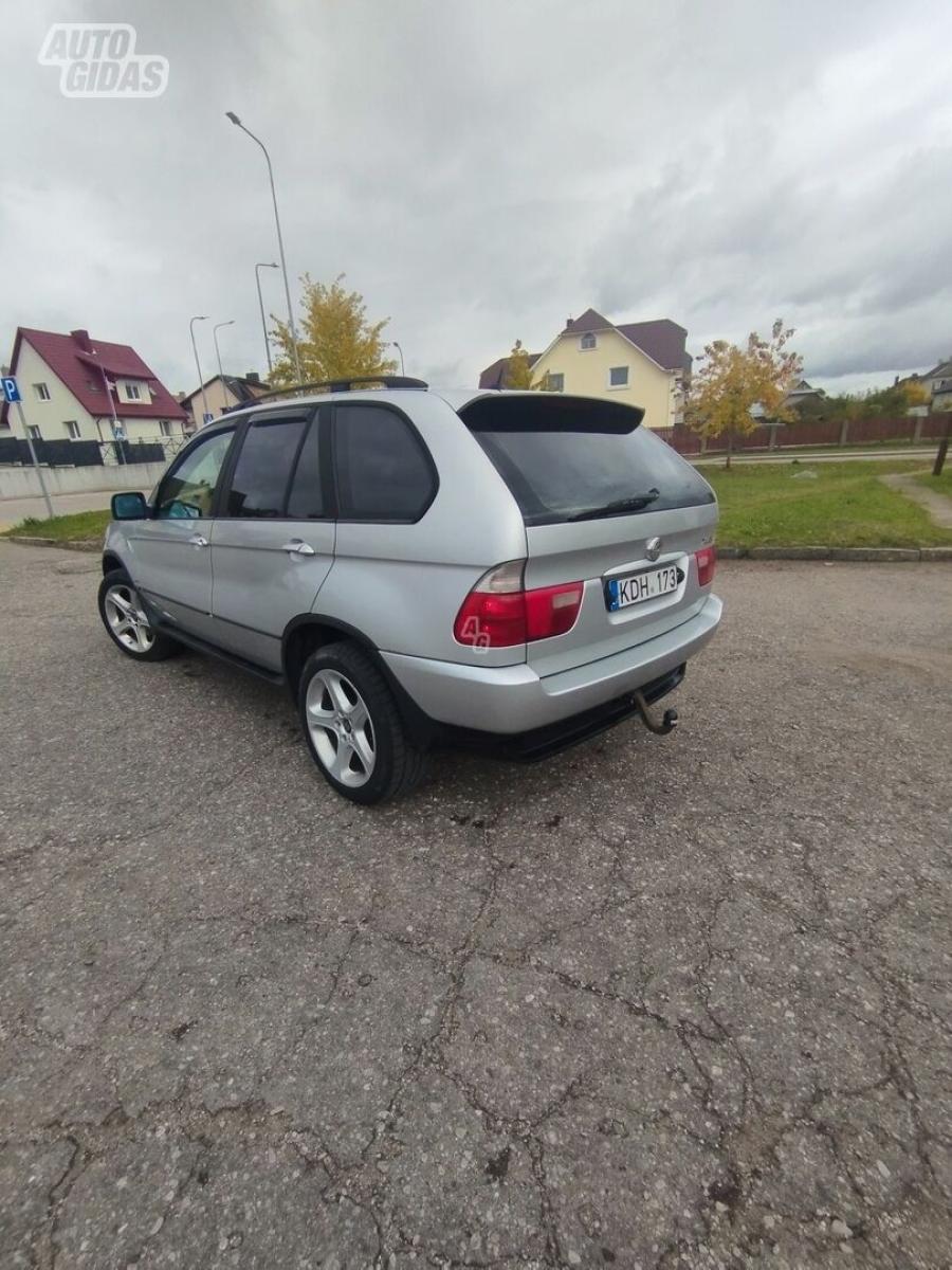Grey BMW X5 2002 in Telschi, with an engine capacity of 2.90 L and mileage of 208 thousand km for 2400 €, photo 5 on AUTOMOTO.COM.LV