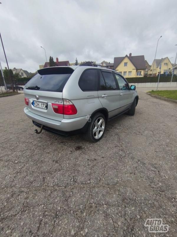 Grey BMW X5 2002 in Telschi, with an engine capacity of 2.90 L and mileage of 208 thousand km for 2400 €, photo 6 on AUTOMOTO.COM.LV