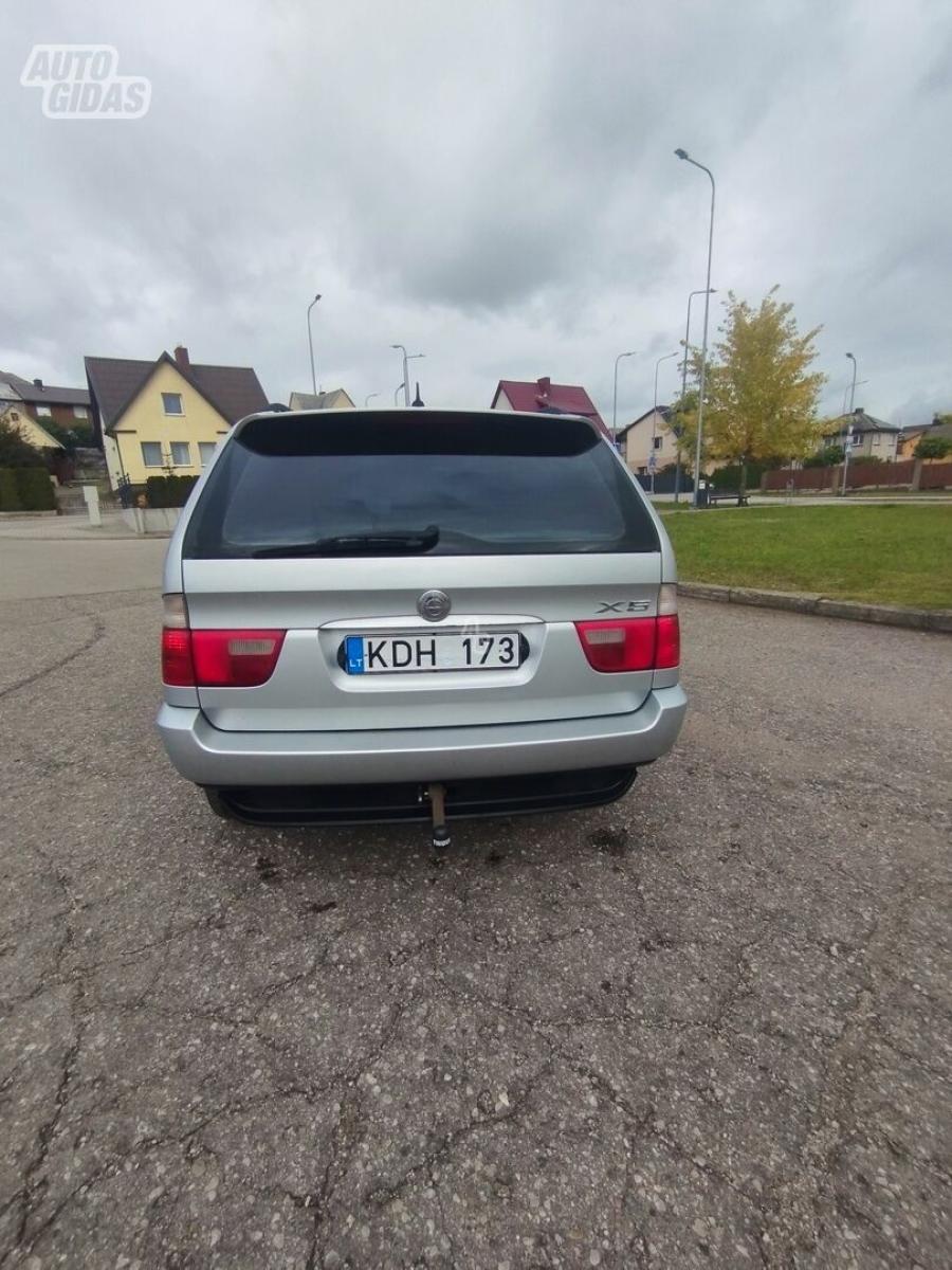 Grey BMW X5 2002 in Telschi, with an engine capacity of 2.90 L and mileage of 208 thousand km for 2400 €, photo 7 on AUTOMOTO.COM.LV