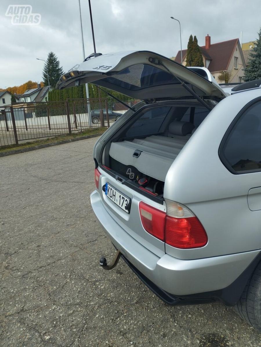 Grey BMW X5 2002 in Telschi, with an engine capacity of 2.90 L and mileage of 208 thousand km for 2400 €, photo 8 on AUTOMOTO.COM.LV