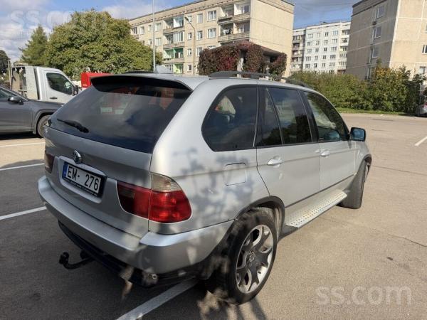 Grey BMW X5 2002 in Riga, with an engine capacity of 3.00 L and mileage of 300 thousand km for 2300 €, photo 4 on AUTOMOTO.COM.LV