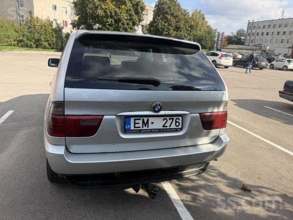 Grey BMW X5 2002 in Riga, with an engine capacity of 3.00 L and mileage of 300 thousand km for 2300 €, photo 6 on AUTOMOTO.COM.LV