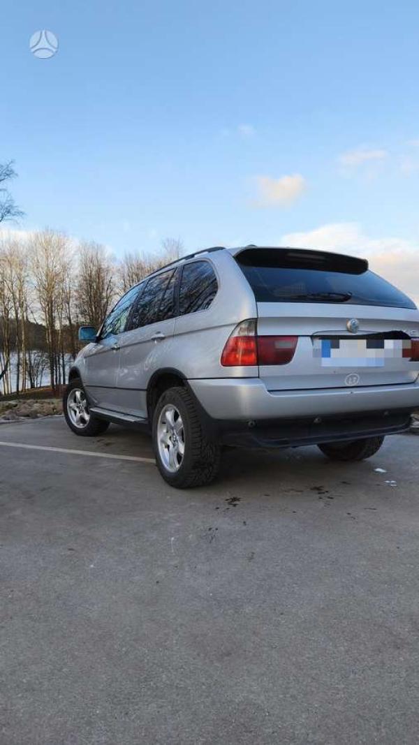 Pelēks BMW X5 2003 Plungė, ar dzinēja tilpumu 3.00 L un nobraukumu 351 tūkst. km par 2500 €, foto 6 vietnē AUTOMOTO.COM.LV