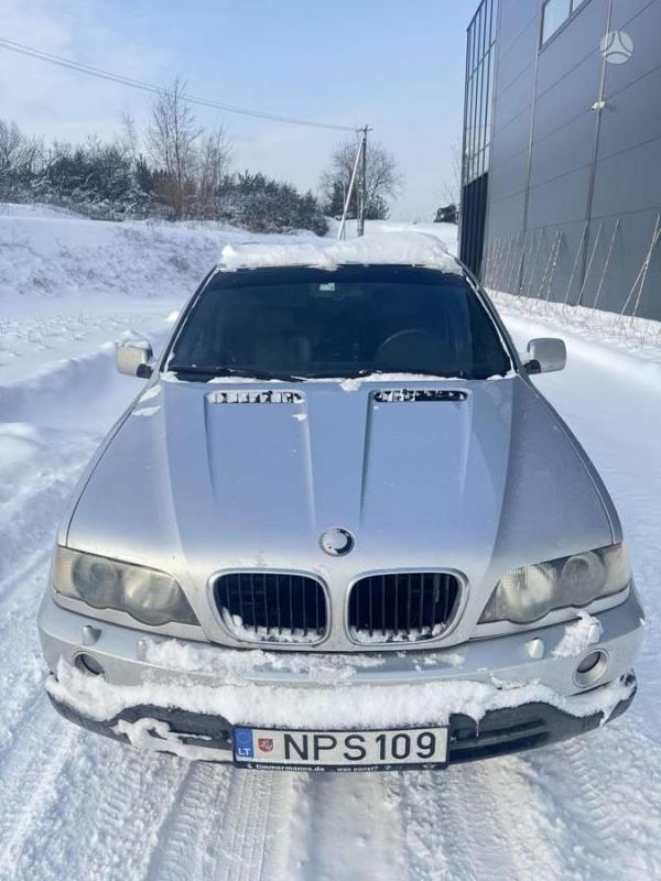 Grey BMW X5 2003 in Vilnius, with an engine capacity of 2.93 L and mileage of 315 thousand km for 3600 €, photo 2 on AUTOMOTO.COM.LV