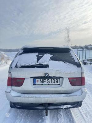 Pelēks BMW X5 2003 Viļņa, ar dzinēja tilpumu 2.93 L un nobraukumu 315 tūkst. km par 3600 €, foto 4 vietnē AUTOMOTO.COM.LV