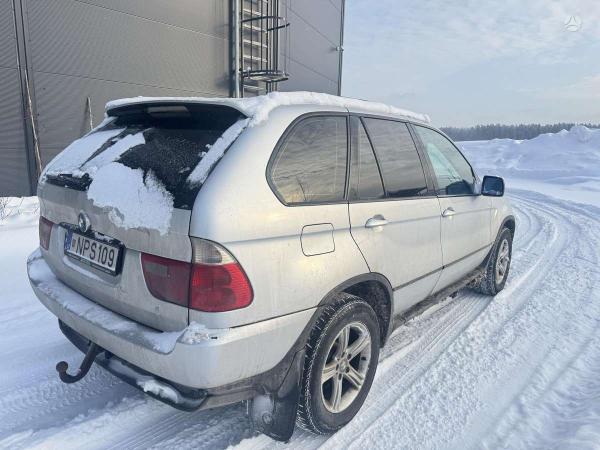 Grey BMW X5 2003 in Vilnius, with an engine capacity of 2.93 L and mileage of 315 thousand km for 3600 €, photo 5 on AUTOMOTO.COM.LV