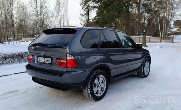 Grey BMW X5 2003 in Jurmala, with an engine capacity of 3.00 L and mileage of 290 thousand km for 4290 €, photo 6 on AUTOMOTO.COM.LV